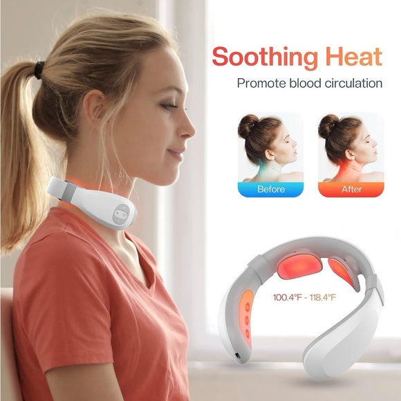 Wearables | New Portable Heated Neck Massager Electric Neck Massager W ...